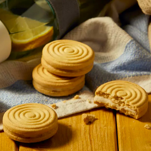 Μπισκότα με Βανίλια 'Vanilla Creams' Χωρίς Ζάχαρη/Γλουτένη (115γρ) Schar