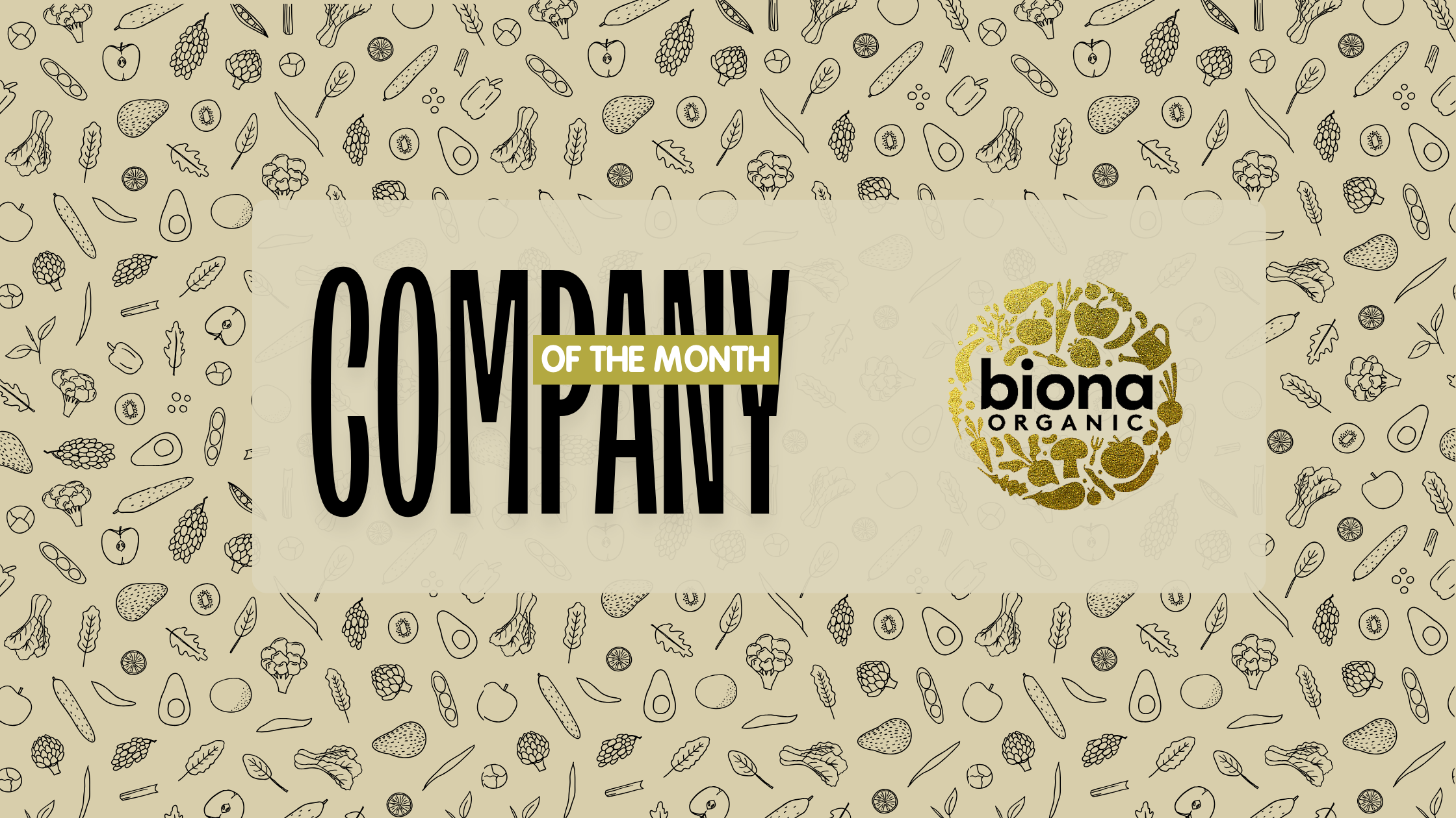 Company of the Month - Biona προϊόντα